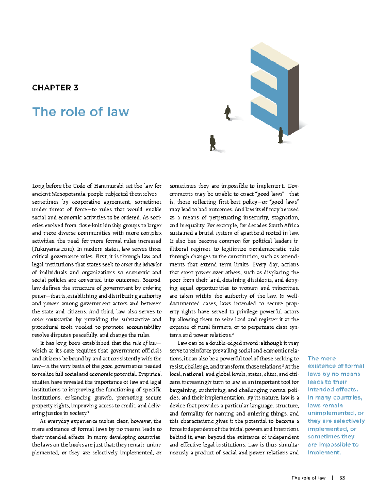 ROLE OF LAW IN THE Society - The role of law | 83 Long before the Code ...