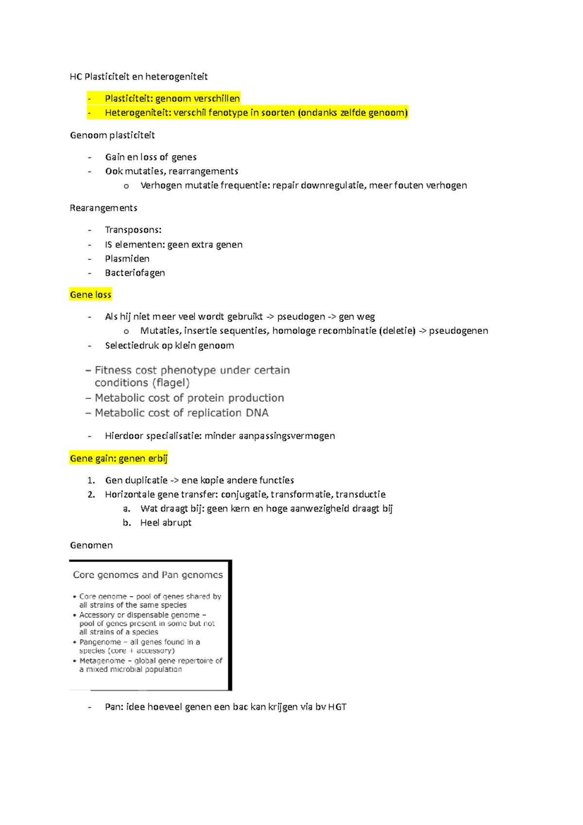 HC Plasticiteit en heterogeniteit - HC Plasticiteit en heterogeniteit ...