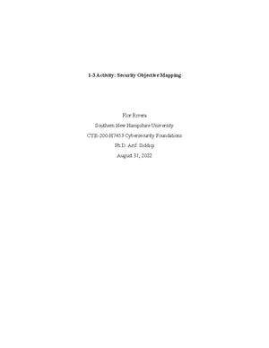 CYB 200 Module 4 Activity - CYB 200 Module Four Activity Template After ...