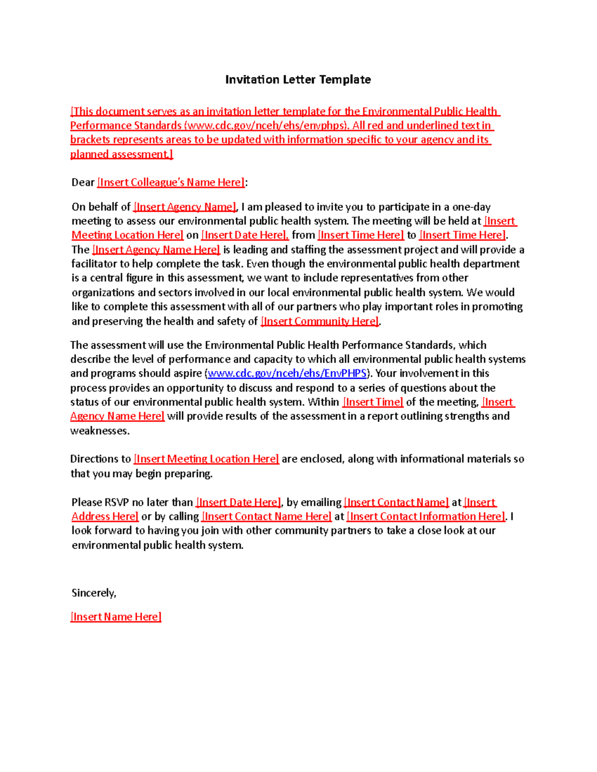 Letter of invitation for first quarter SGC - Invitation Letter Template ...