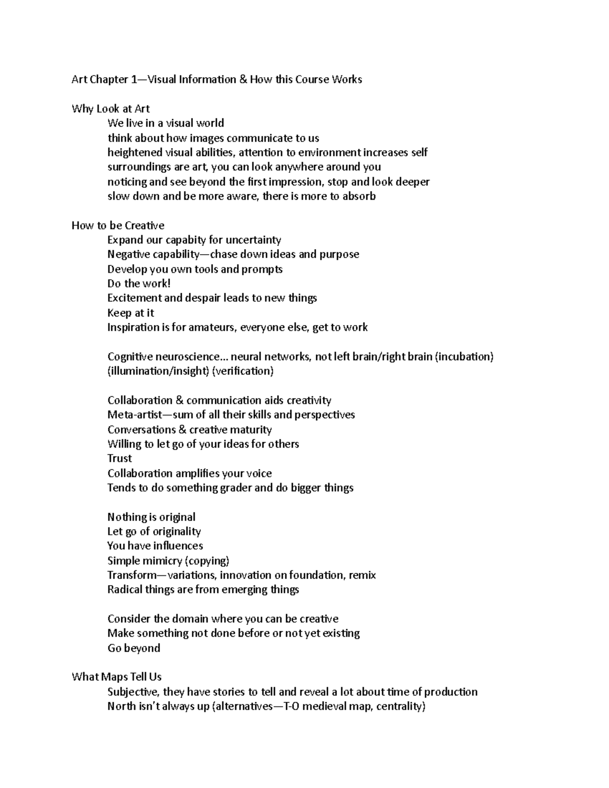 Art Chapter 1—Visual Information - Studocu