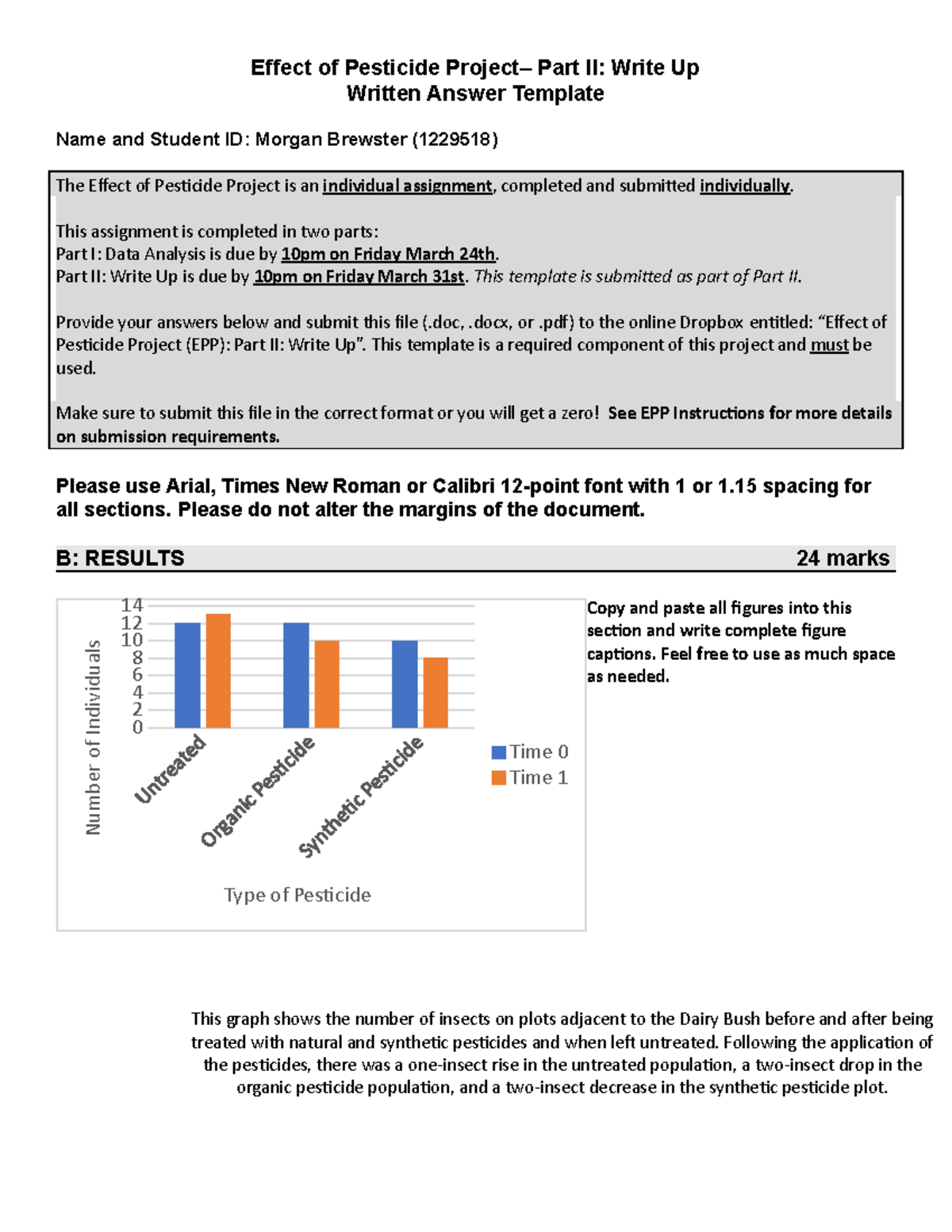 EPP Written Answer - Written Answer Template Name and Student ID ...