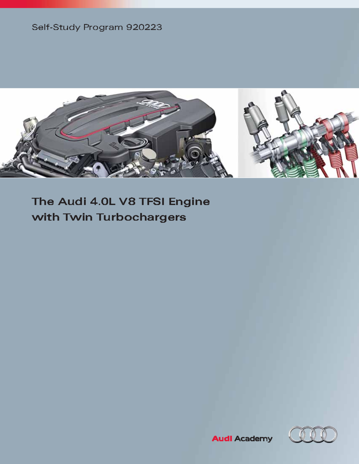 4.0 engine self study - Audi 4l V8 - The Audi 4 V8 TFSI Engine with ...