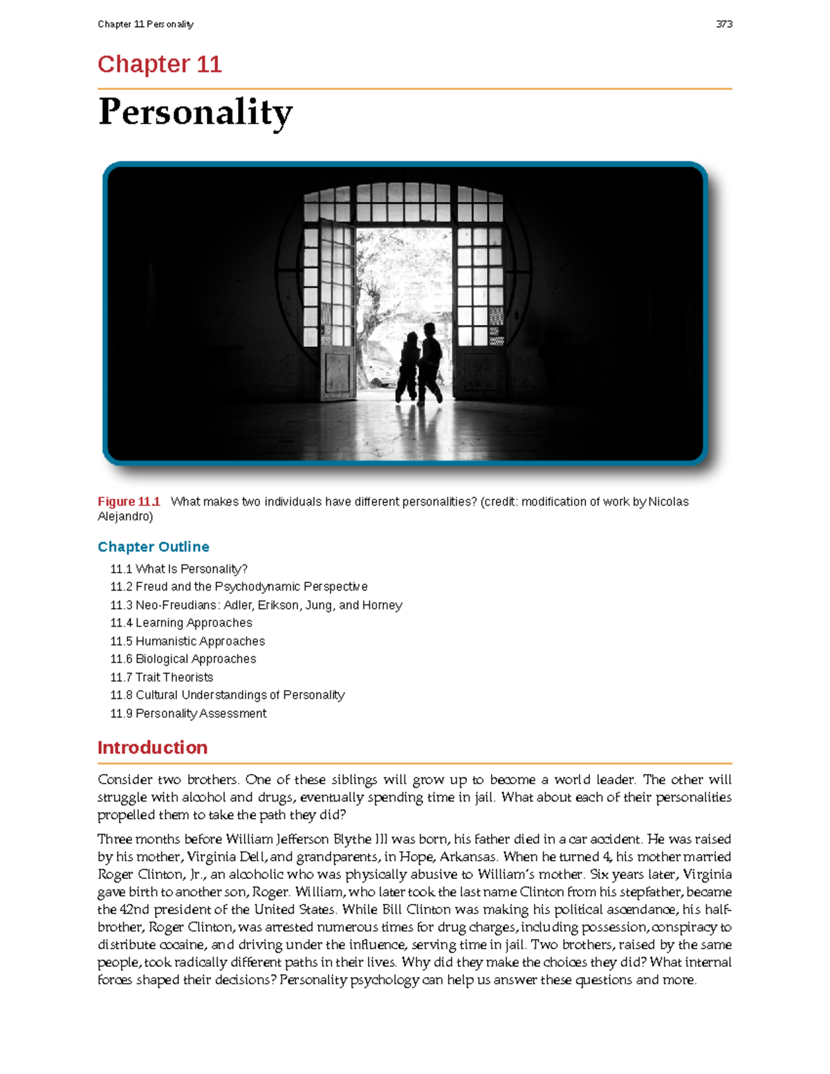 Psychology Personality and Coping Mechanisms - Chapter 11 Personality ...