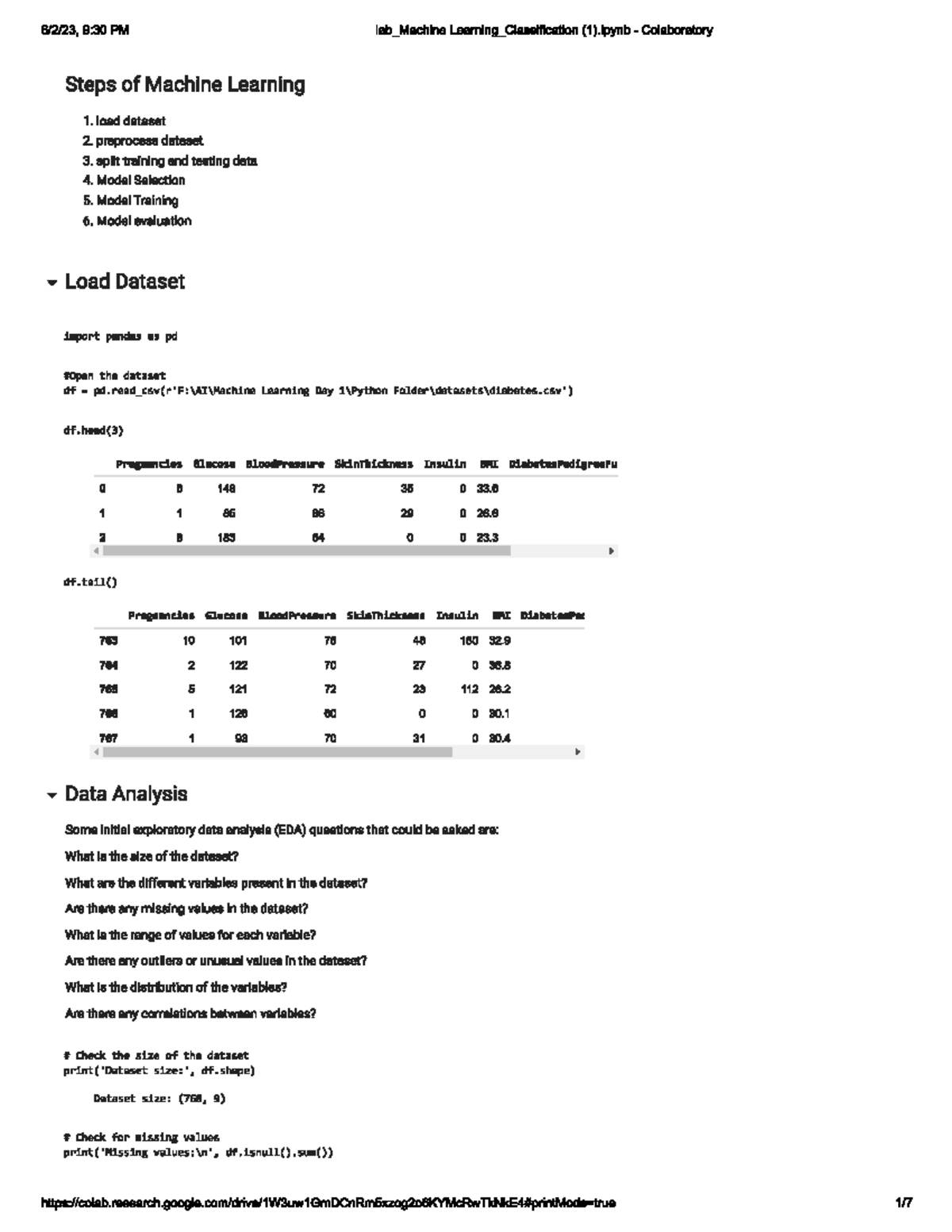 Machine learning - Computer Science - Studocu