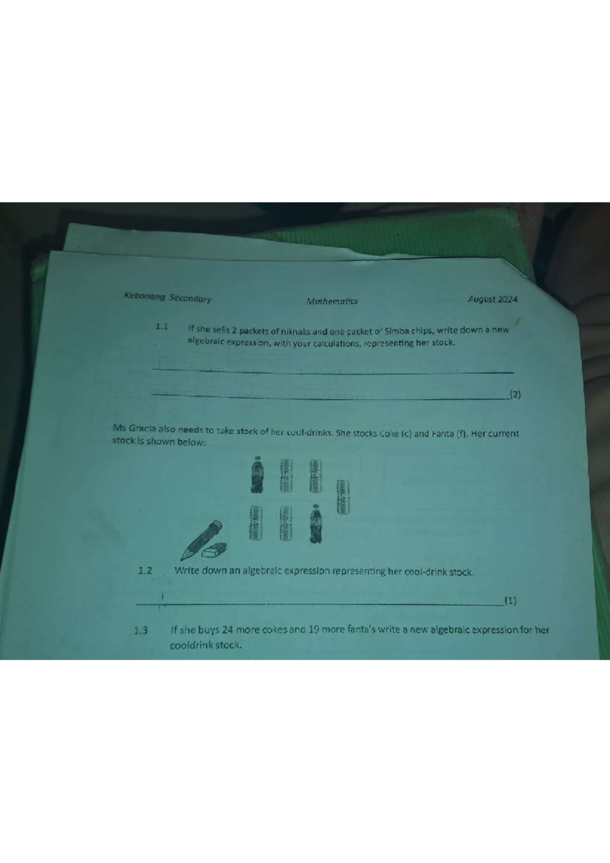 IMG-20240824-WA0010 - It is a mathematics assessment - Kebonang ...