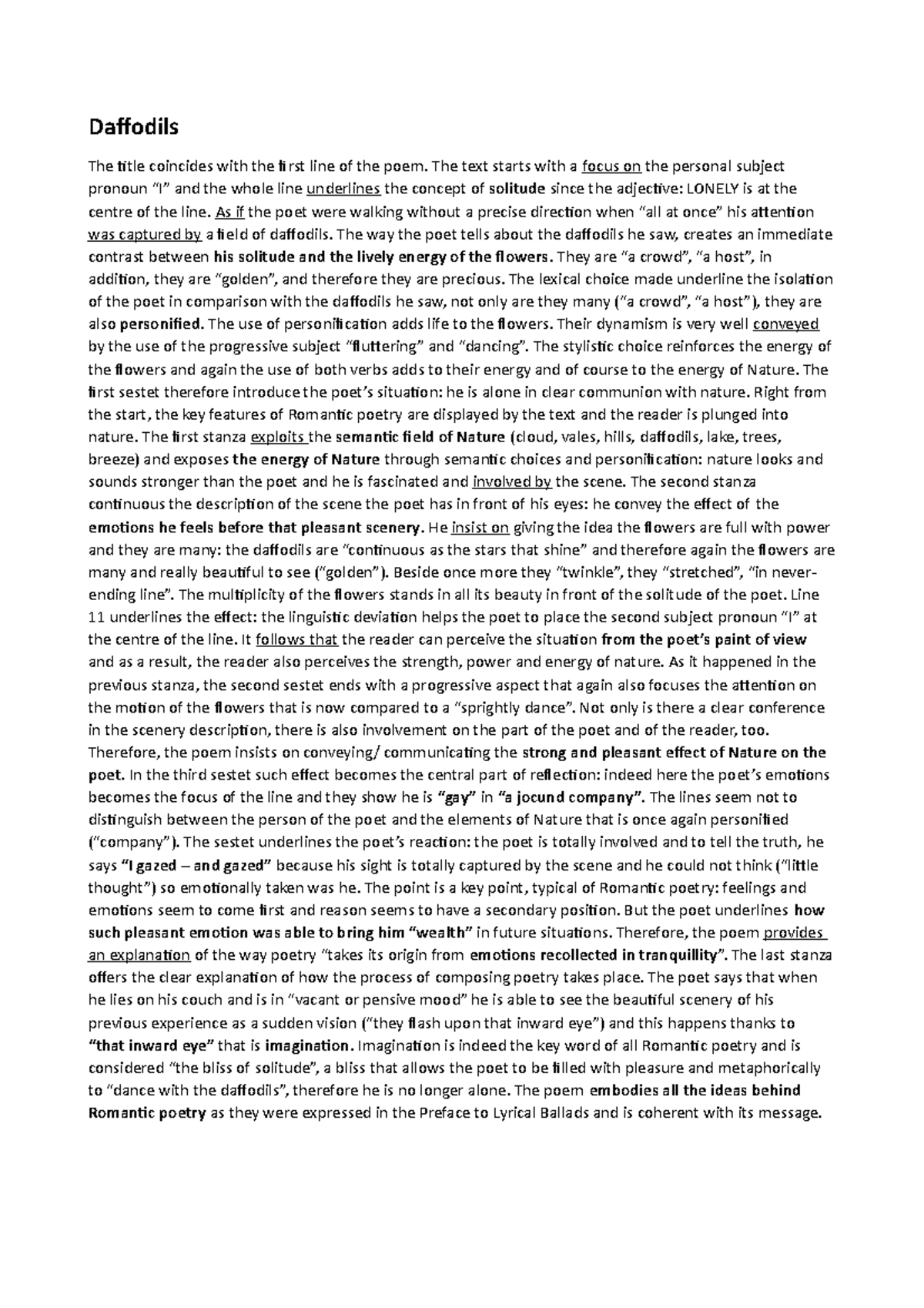 Analysis Daffodils Poem Daffodils The Title Coincides With The First analysis-daffodils-poem-daffodils-the-title-coincides-with-the-first