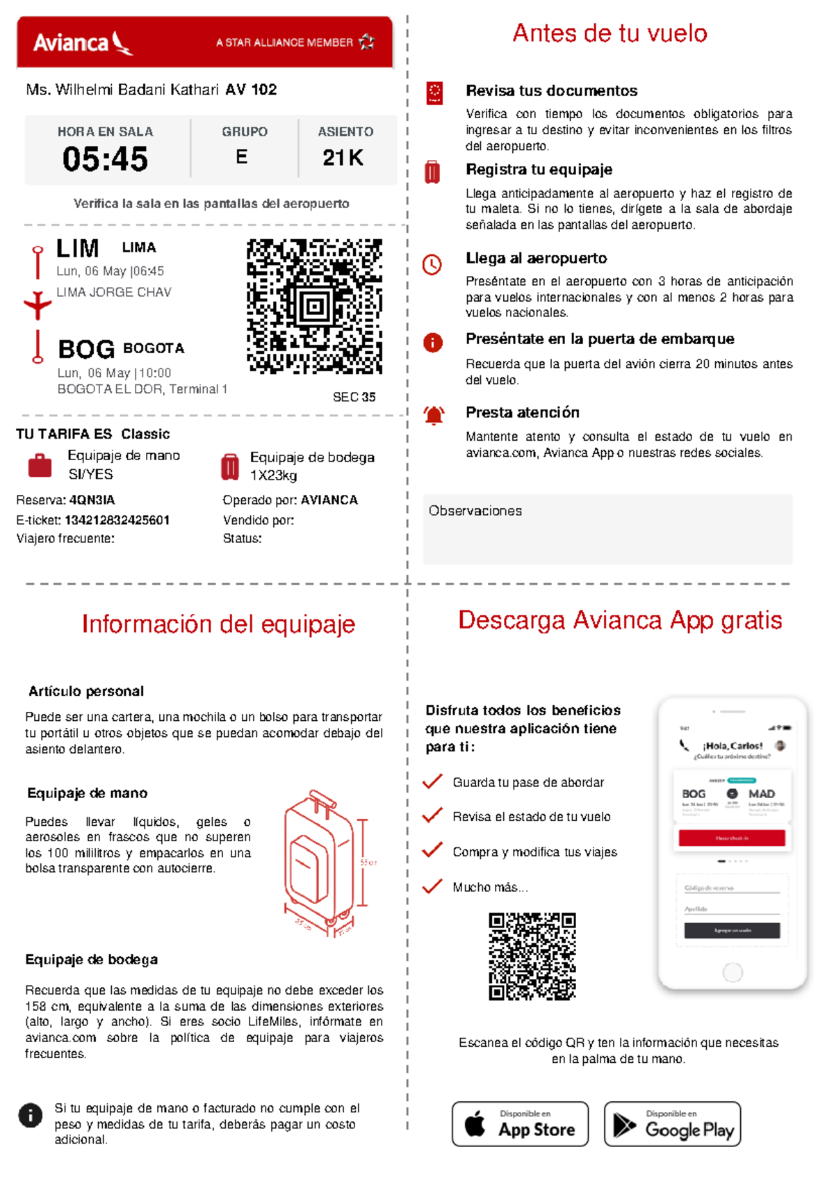 Katharina Wilhelmi Badani - Antes de tu vuelo Revisa tus documentos ...