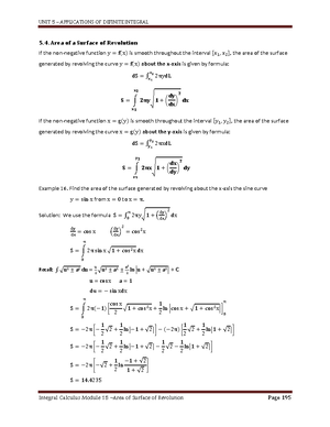 Module 18 Double and Triple Integral - MULTIPLE INTEGRATION I. The ...