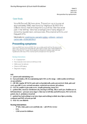 Nursing practical exam A to G - A to G assessment AIRWAYS. Look, listen ...