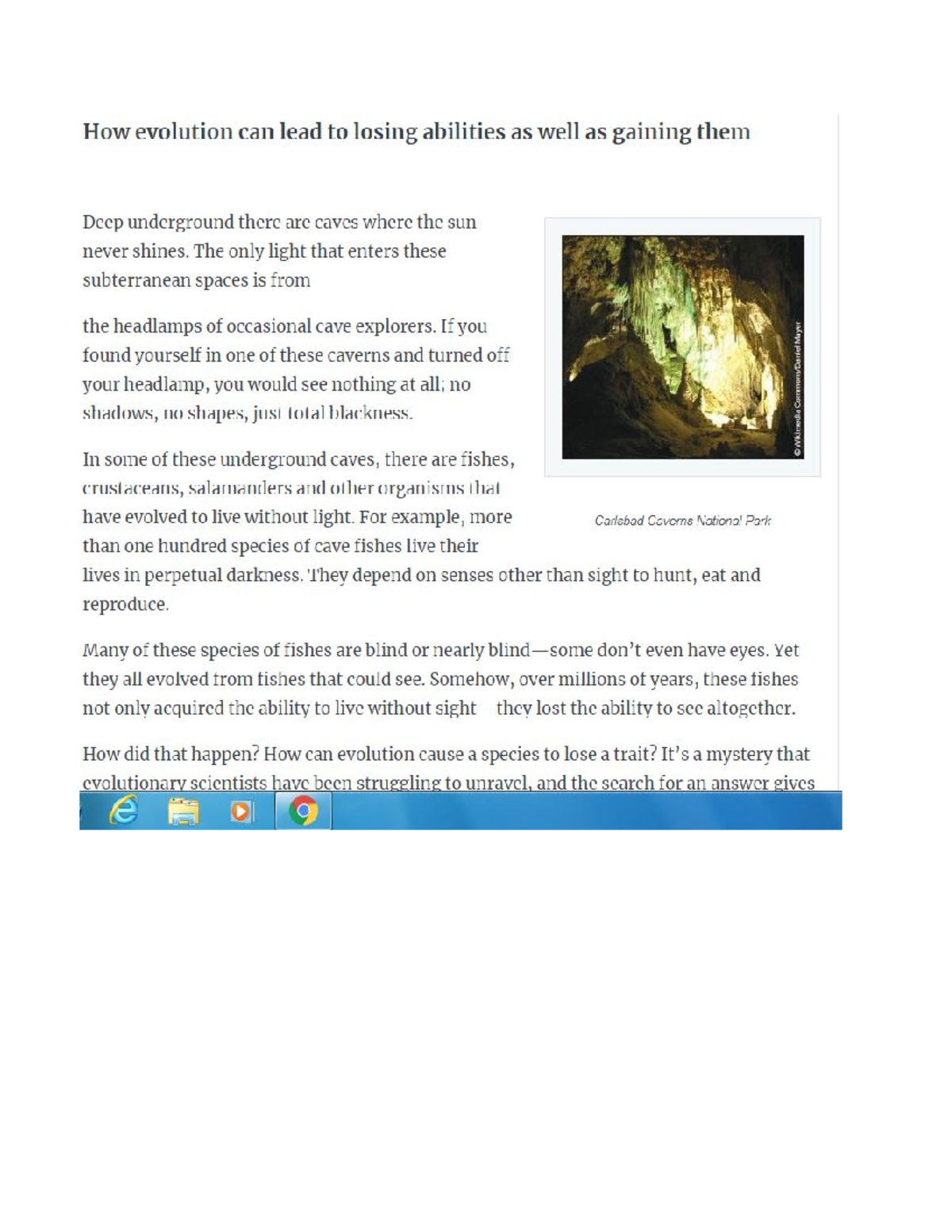 Ismael Alonso- Juarez - Ismael Alonso- Juarez - Copy of Cave Fish ...