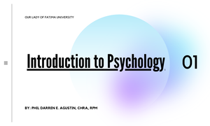 Psych Reviewer 5 - MODULE 5 - TOPIC: LEARNING - MODULE 5 - TOPIC ...