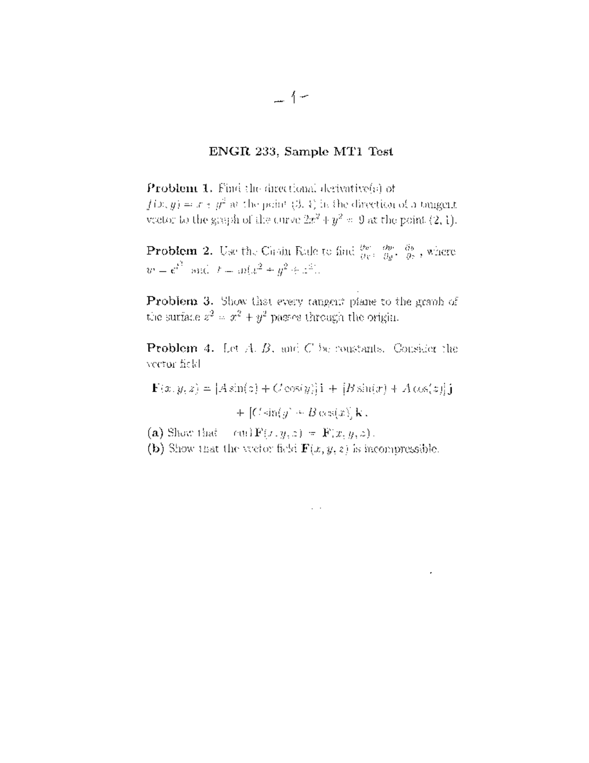 Sample Midterm Winter 22 Solutions - ENGR 233 - Studocu