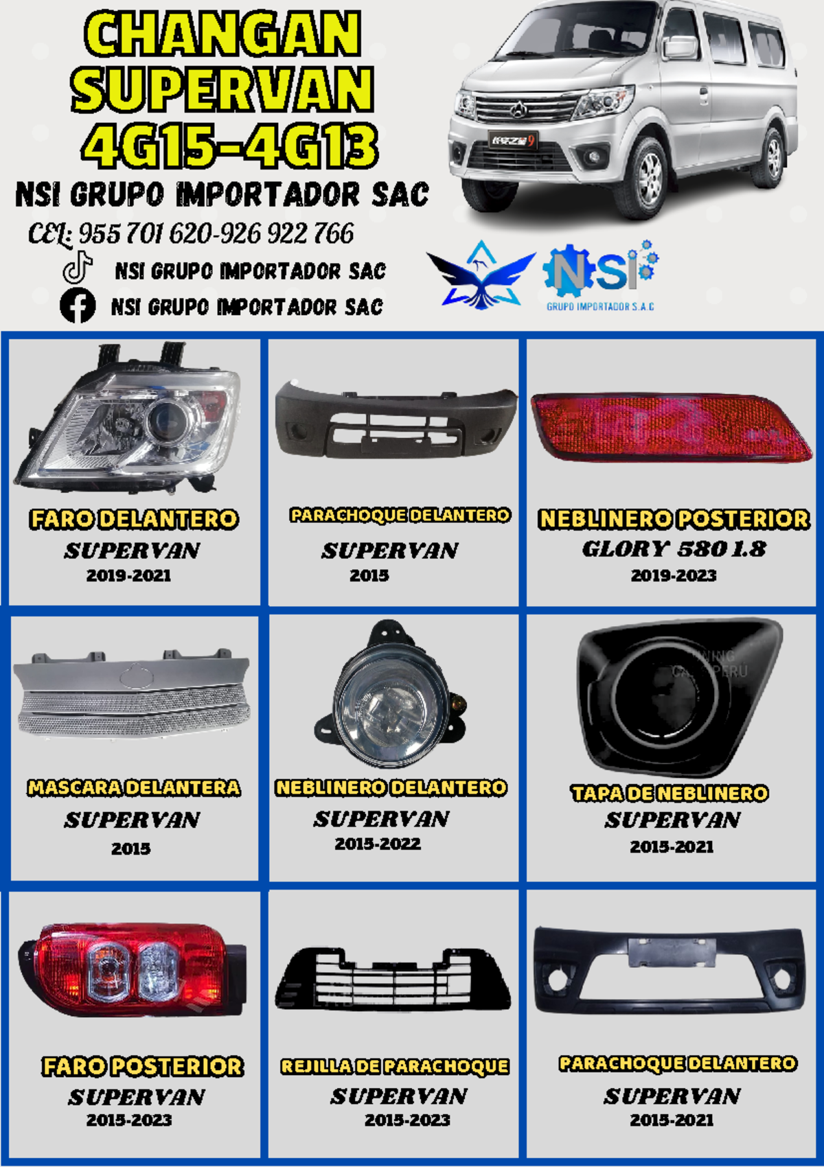 Catalogo Changan Supervan 4G13-4G15 - CHANGANCHANGAN SUPERVANSUPERVAN ...