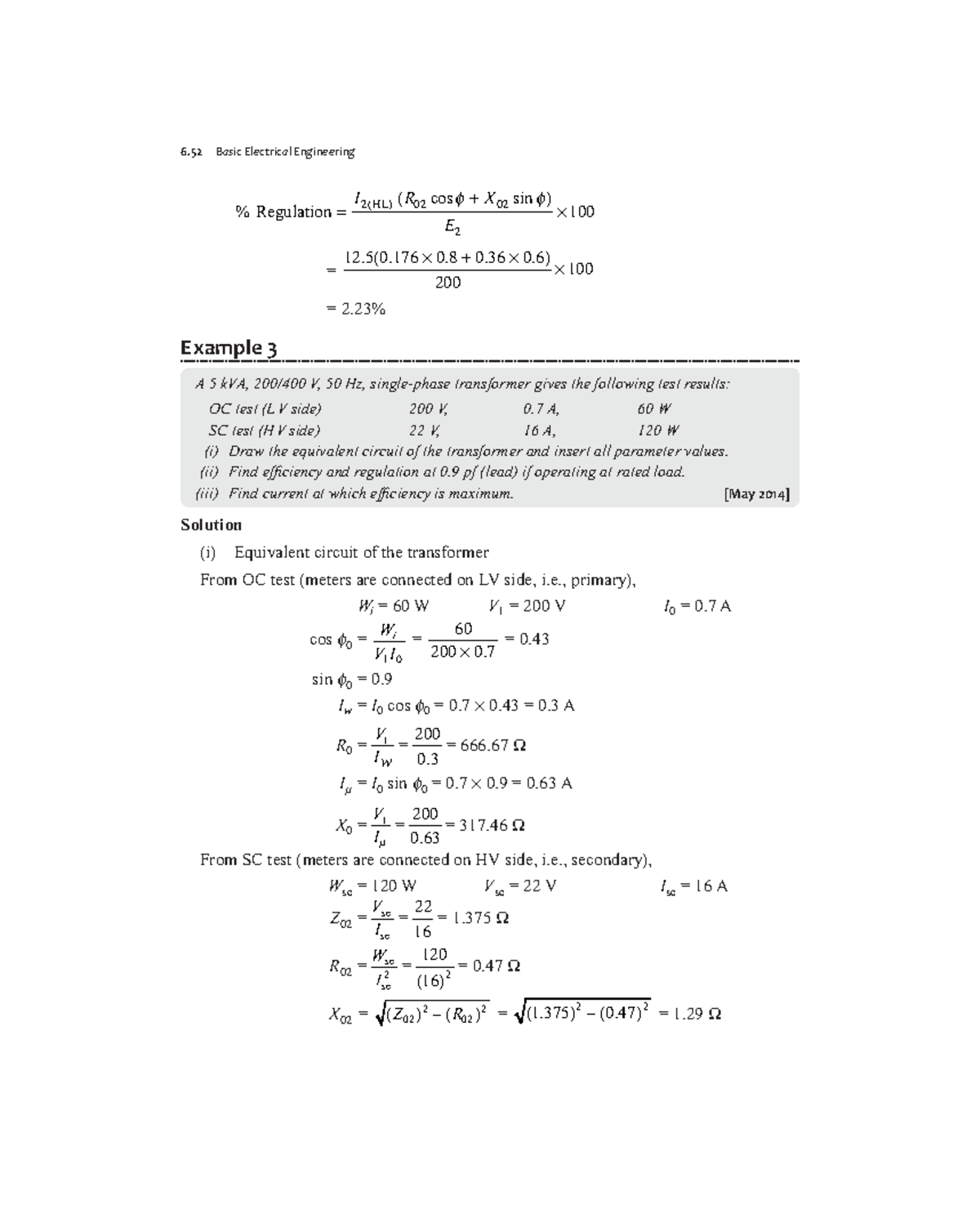 Basic Electrical Engineering Notes - # (#*F$ )( )( ( # $ G : - Studocu