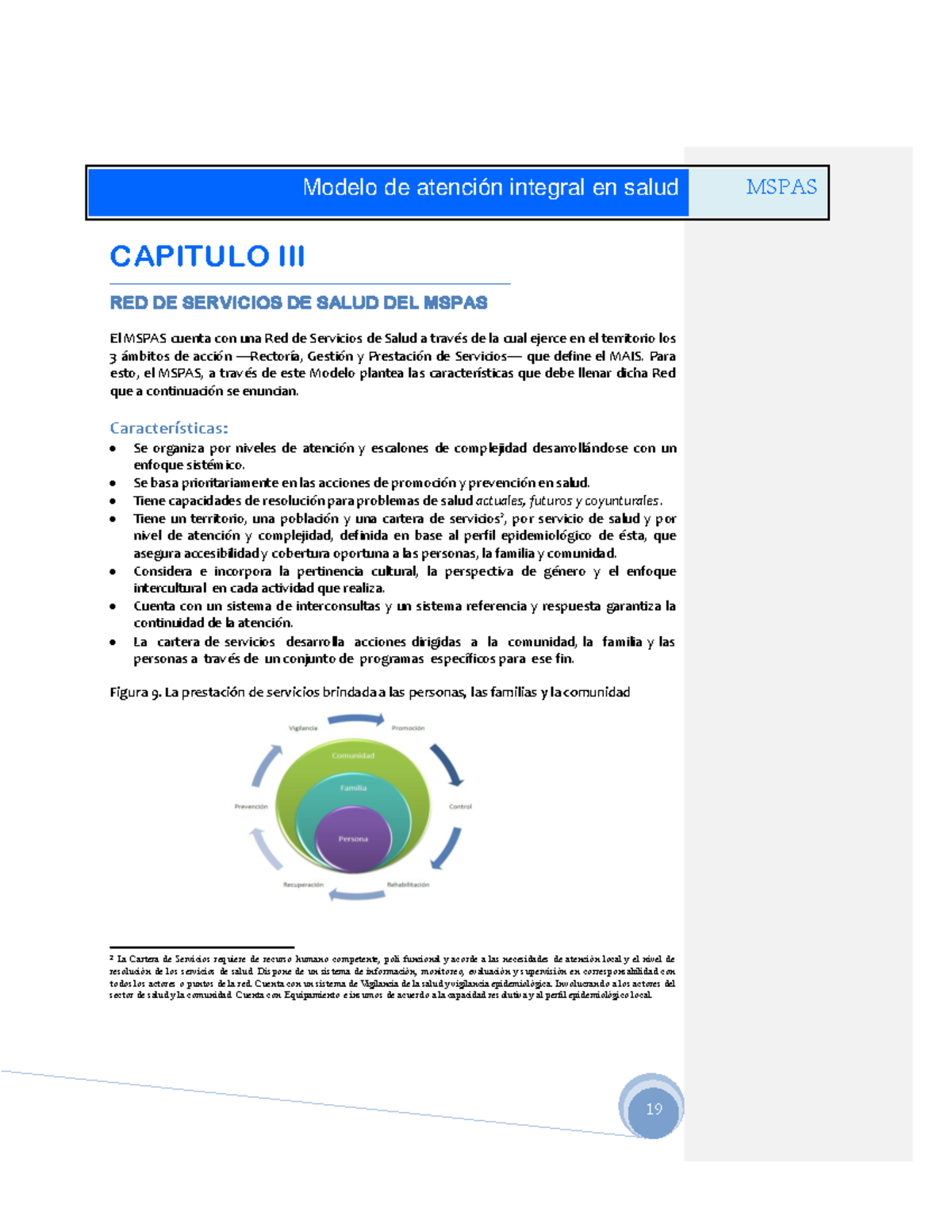 Modelo-de-atencion-integral-en-salud - CAPITULO III RED DE SERVICIOS DE ...