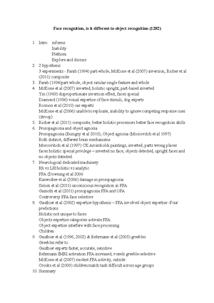 [Solved] how does theories of object recognition like Biedermans RBC ...