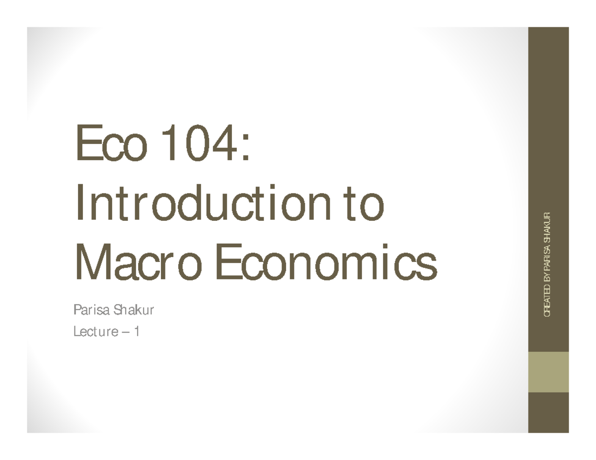 Eco1042CL15BCompatibility Mode 5D - Eco 104: Introduction to Macro ...