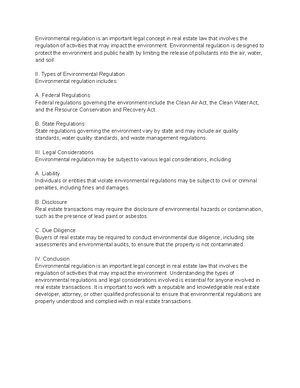 Zoning and Land Use Regulation - Zoning and land use regulation are ...