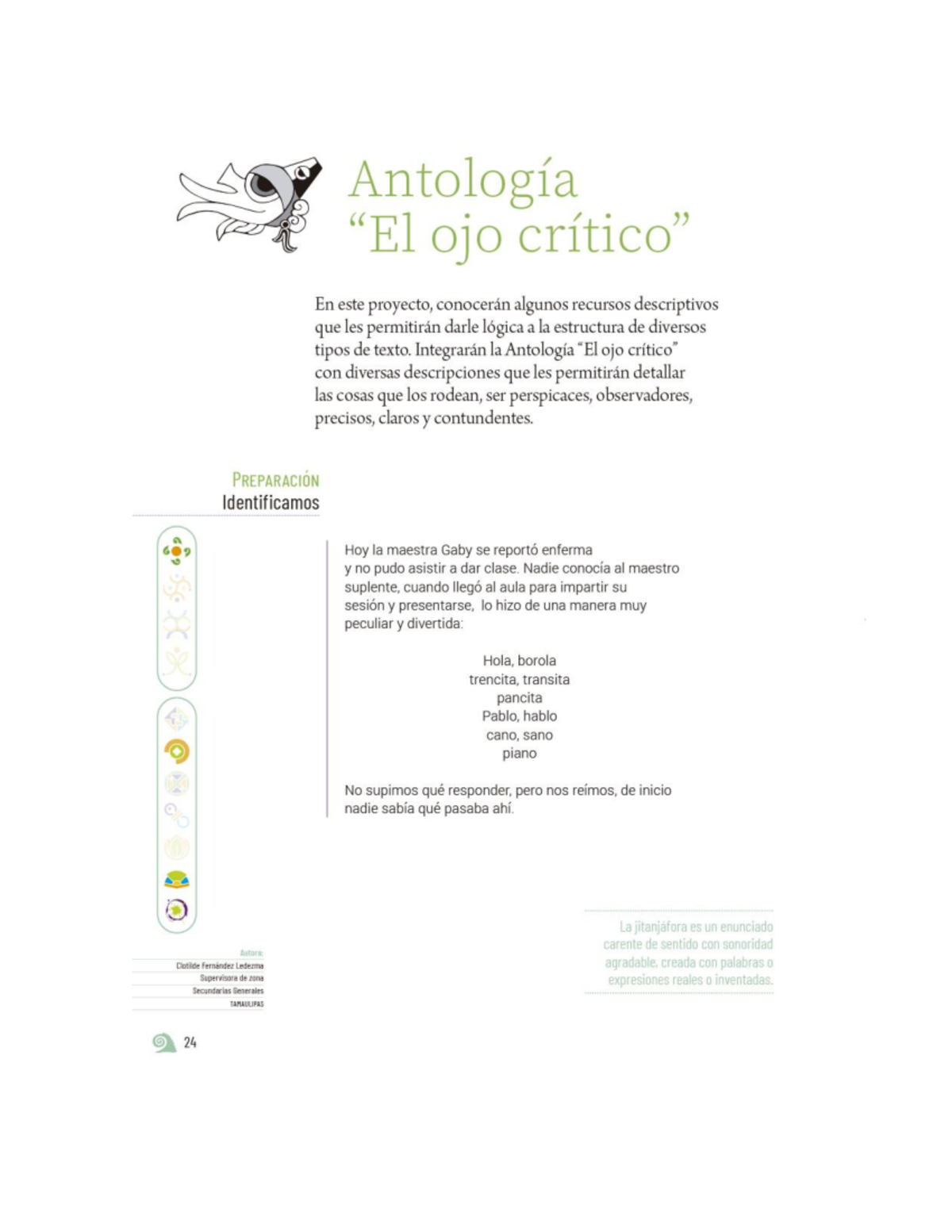 Lenguajes - Material para trabajar el ojo crítico - Comunicación y lenguaje - Studocu