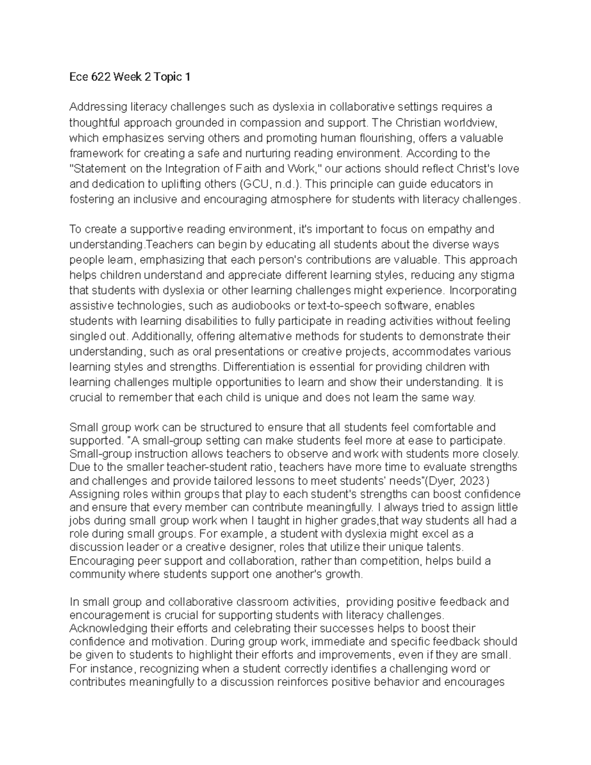 Ece 622 Week 2 Topic 1 - Discussion question answer - Ece 622 Week 2 ... Ece 622 Week 2 Topic 1 - Discussion question answer - Ece 622 Week 2 ...