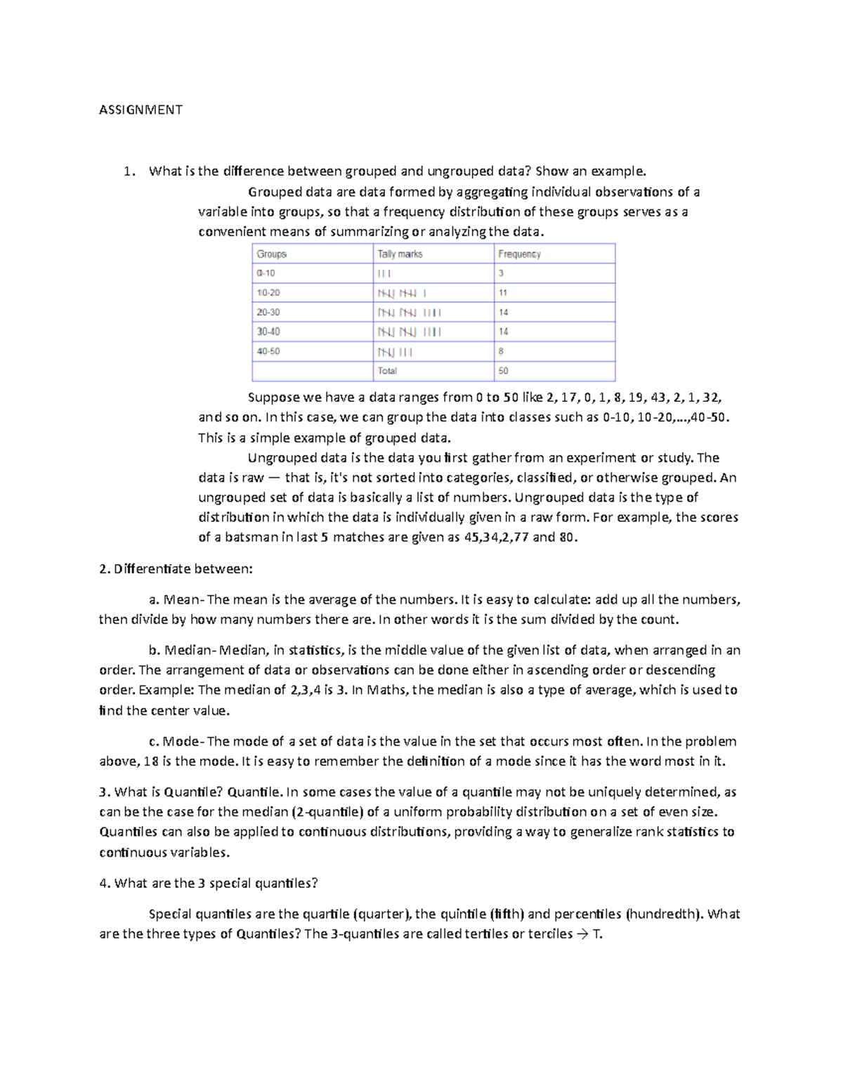 Assignment Module 5 Javier,Cindy lady lyn A - ASSIGNMENT What is the ...