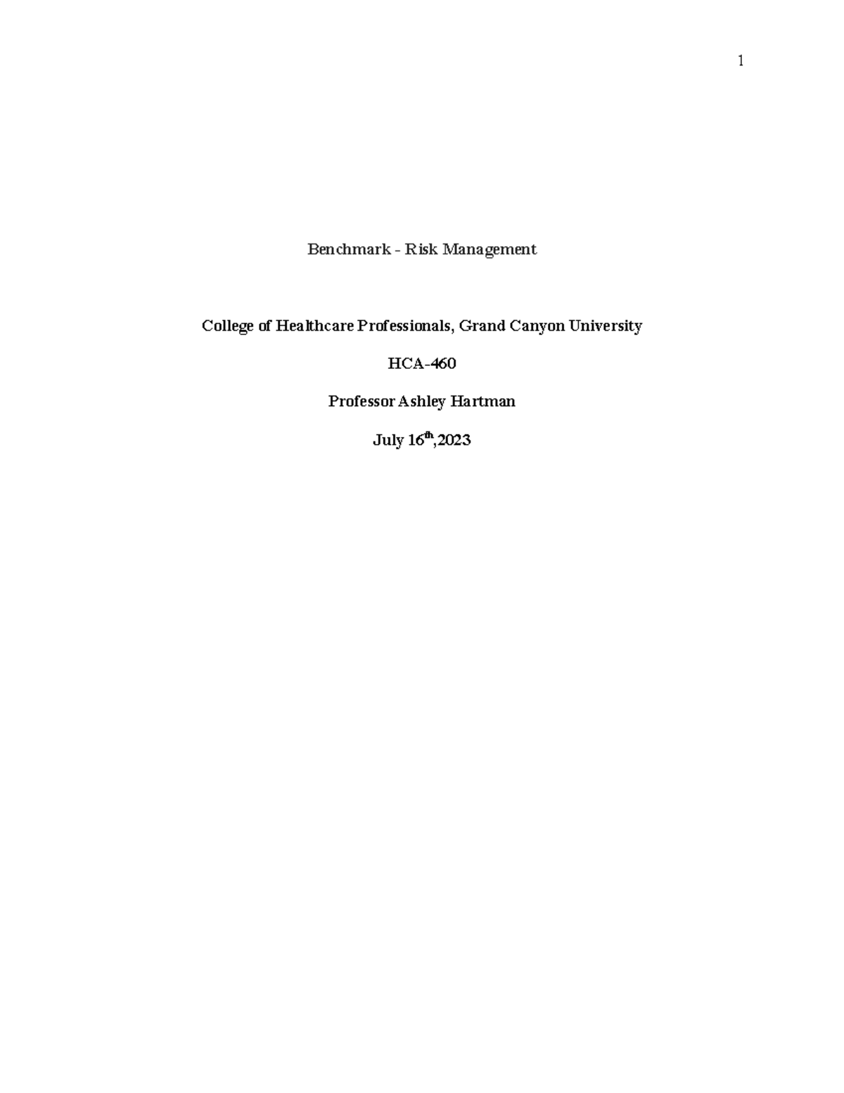 Benchmark Risk Management Benchmark Risk Management College Of benchmark-risk-management-benchmark-risk-management-college-of