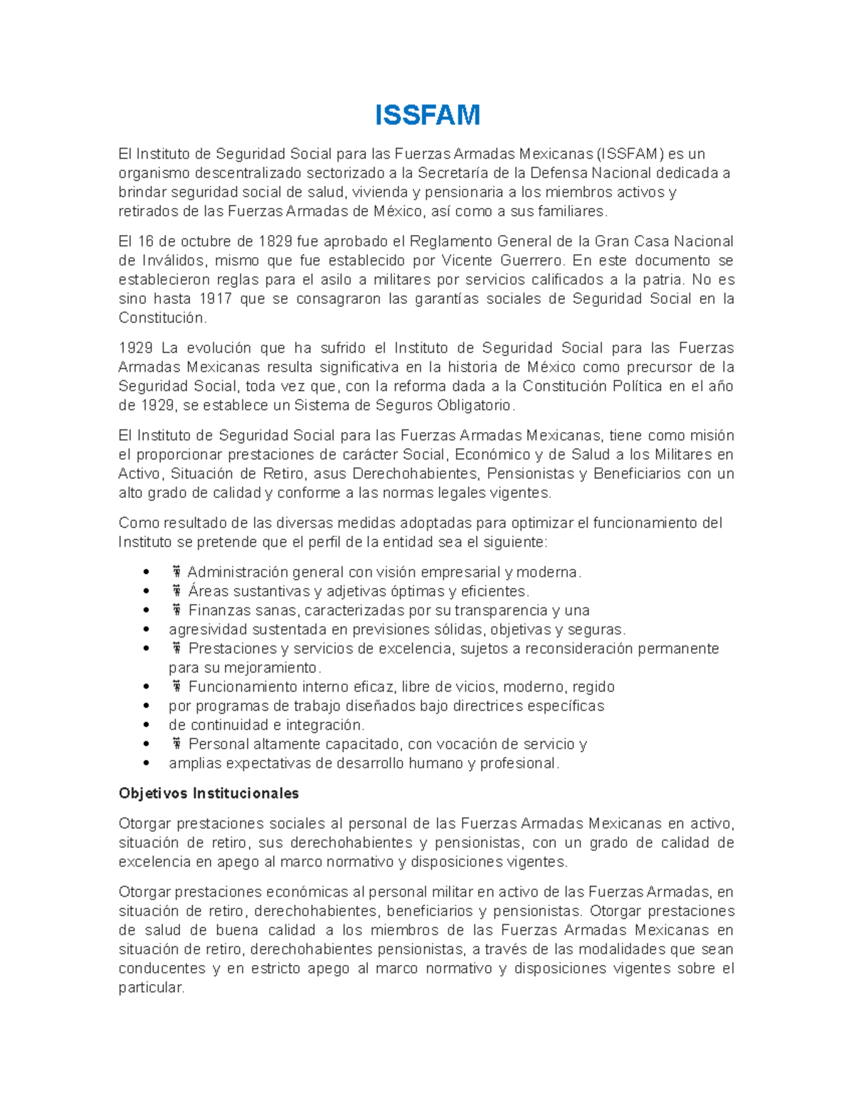 Issfam - es un resumen sobre la el derecho al seguridad social - ISSFAM ...