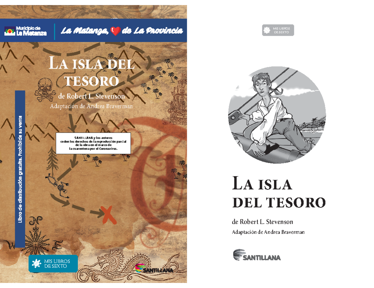 La isla del tesoro.Adaptacion de Andrea Braverman - MIS LIBROS DE SEXTO ...