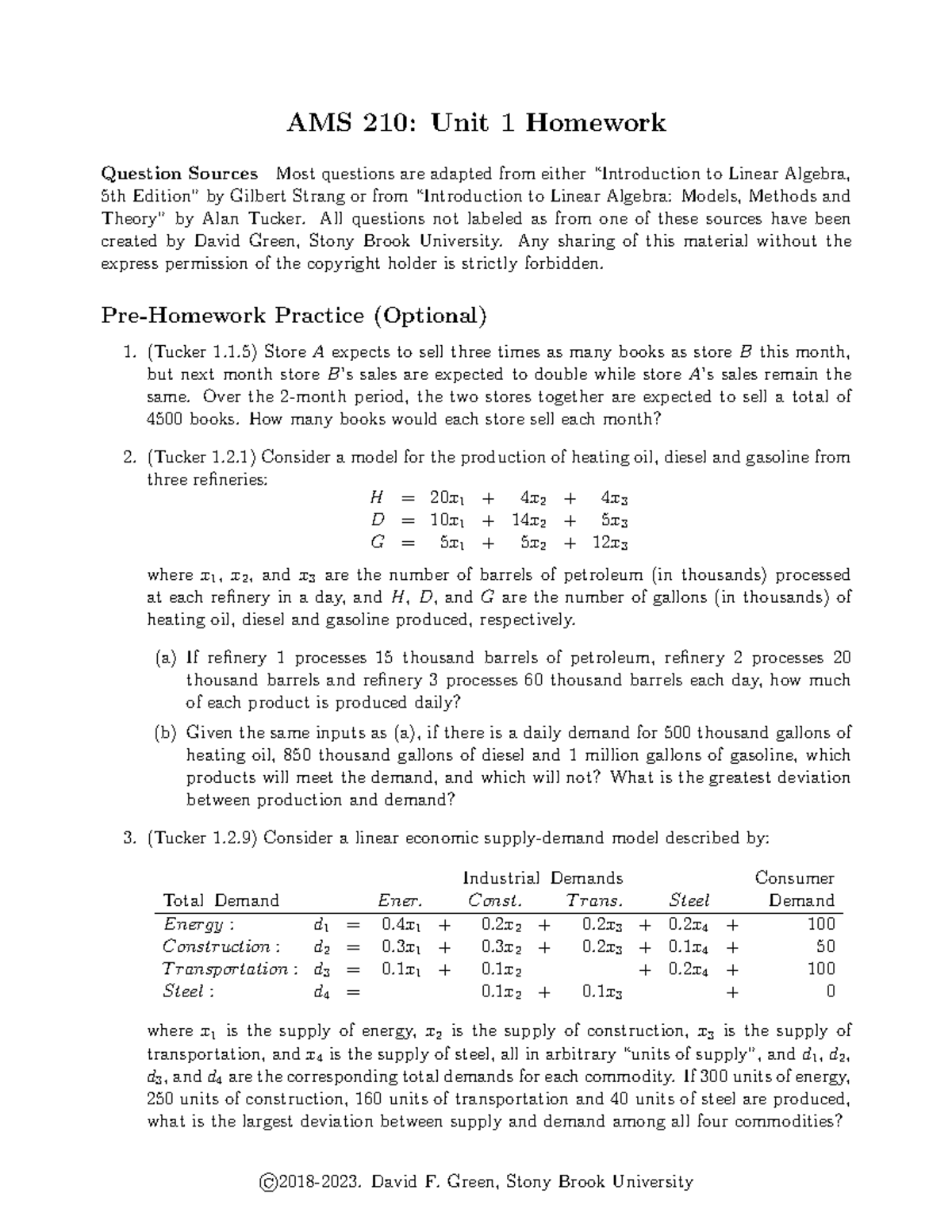 AMS210 HW Unit 01 - AMS 210: Unit 1 Homework Question Sources Most questions are adapted from ...