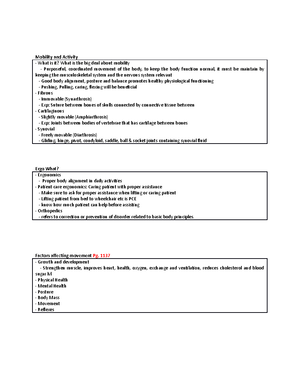 Health History Paper N146 - Health History Paper NURS 146: Health ...