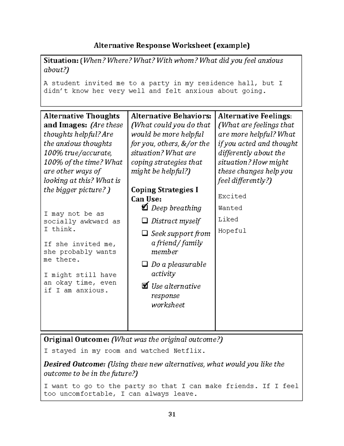 Alternative Responses_Alternative Responses_Alternative Responses ...