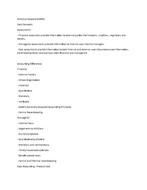 Module-Accounting - ... - Module Number _1 Topic: Statement of ...