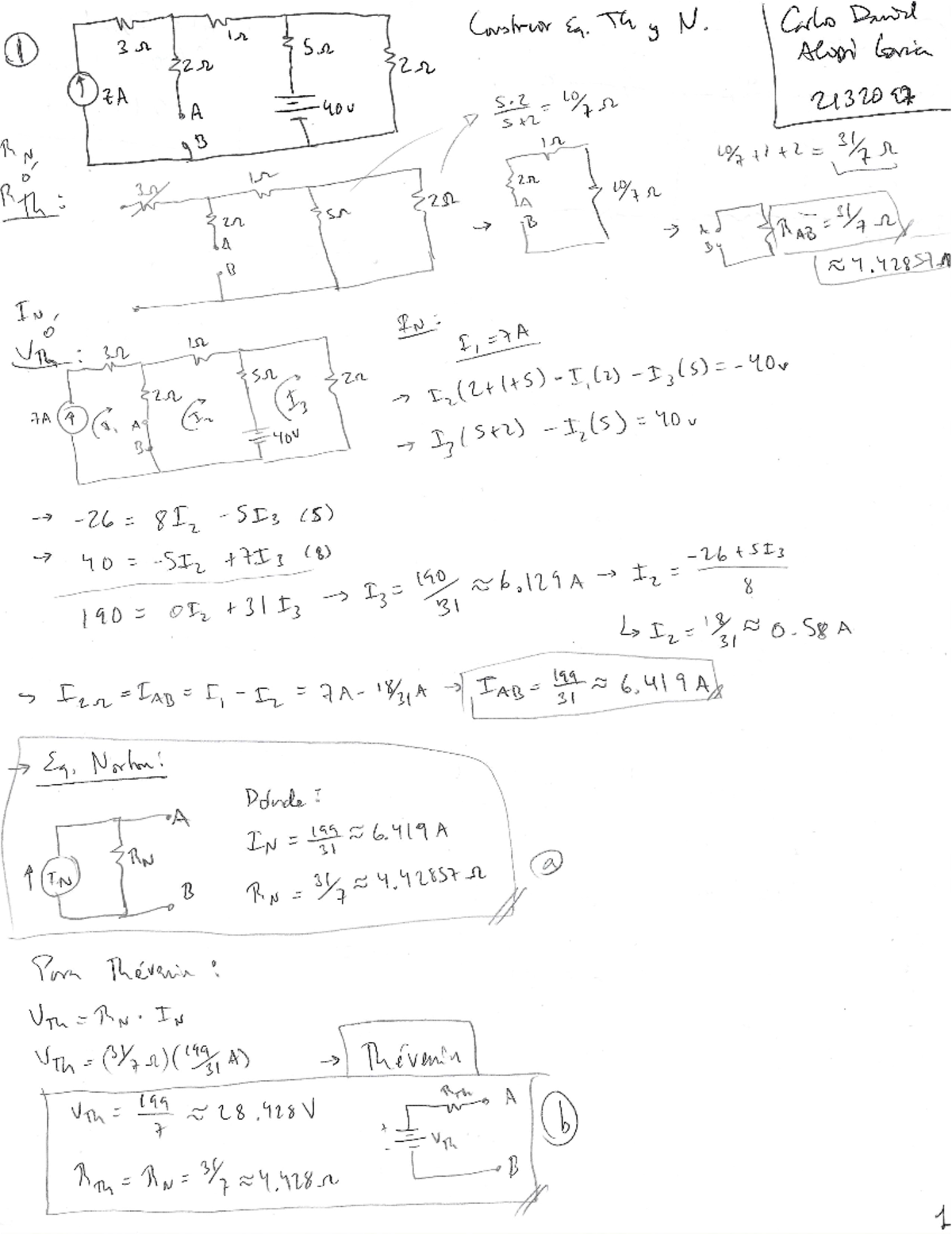 Proc AF8 - Circuitos Eléctricos I Y Laboratorio - Studocu