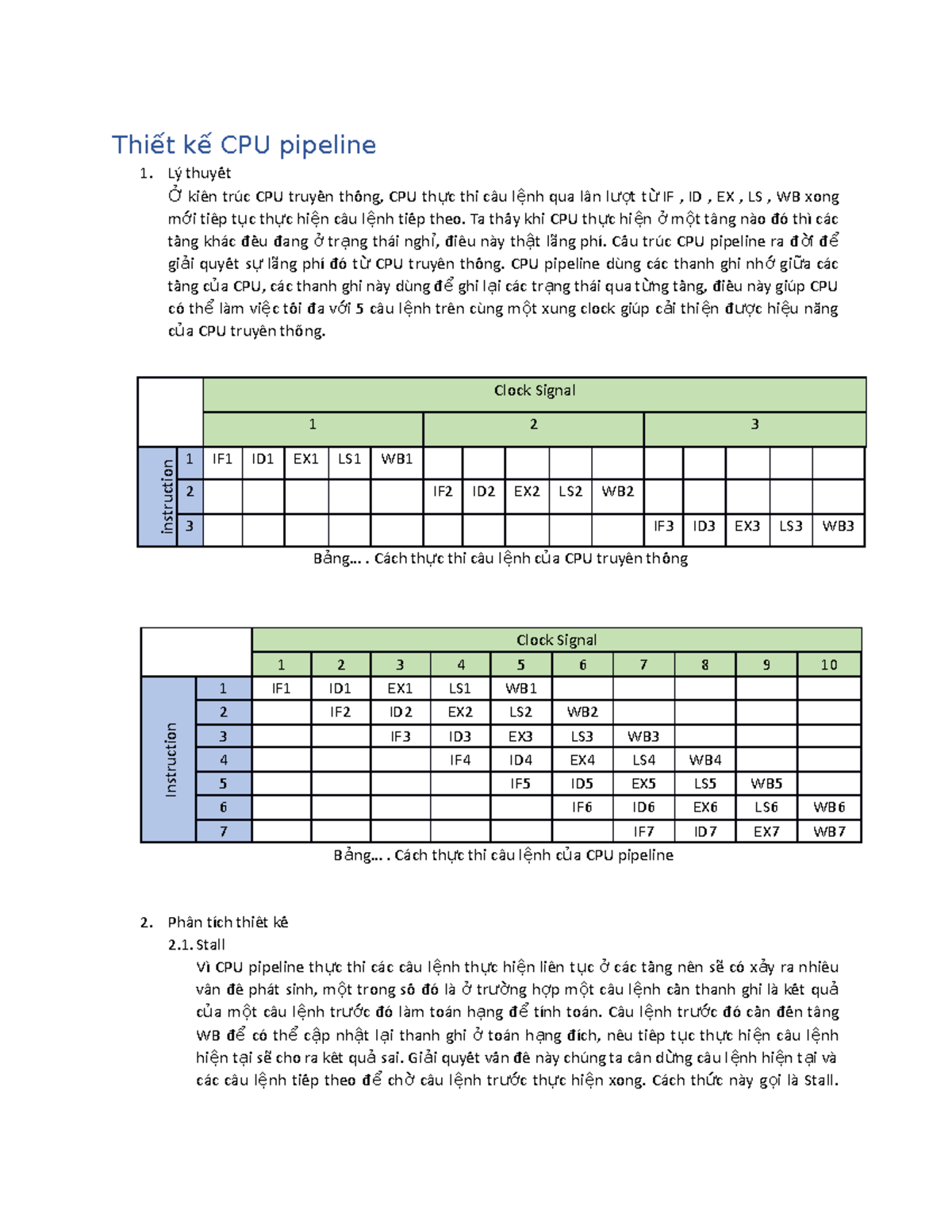 Simple RISC-V CPU Archtecture Research - Thiết kế CPU pipeline Lý ...
