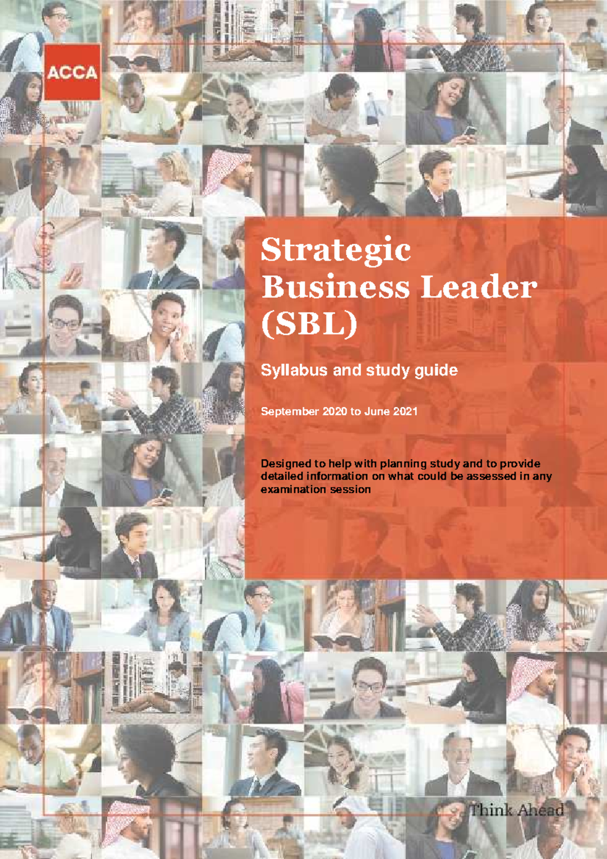 SBL - Sept 20- June 21 SG Final - Strategic Business Leader (SBL ...