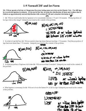 Unit 5 Practice - Stats unit 5 test - Donte Abney 2/5// 2B AP Stats ...