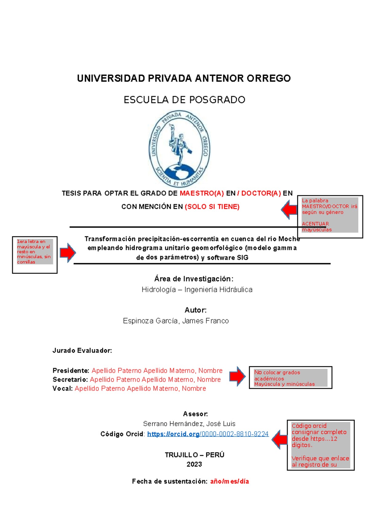 Caratula DE Tesis 2023 - Najaja - No colocar grados académicos ...