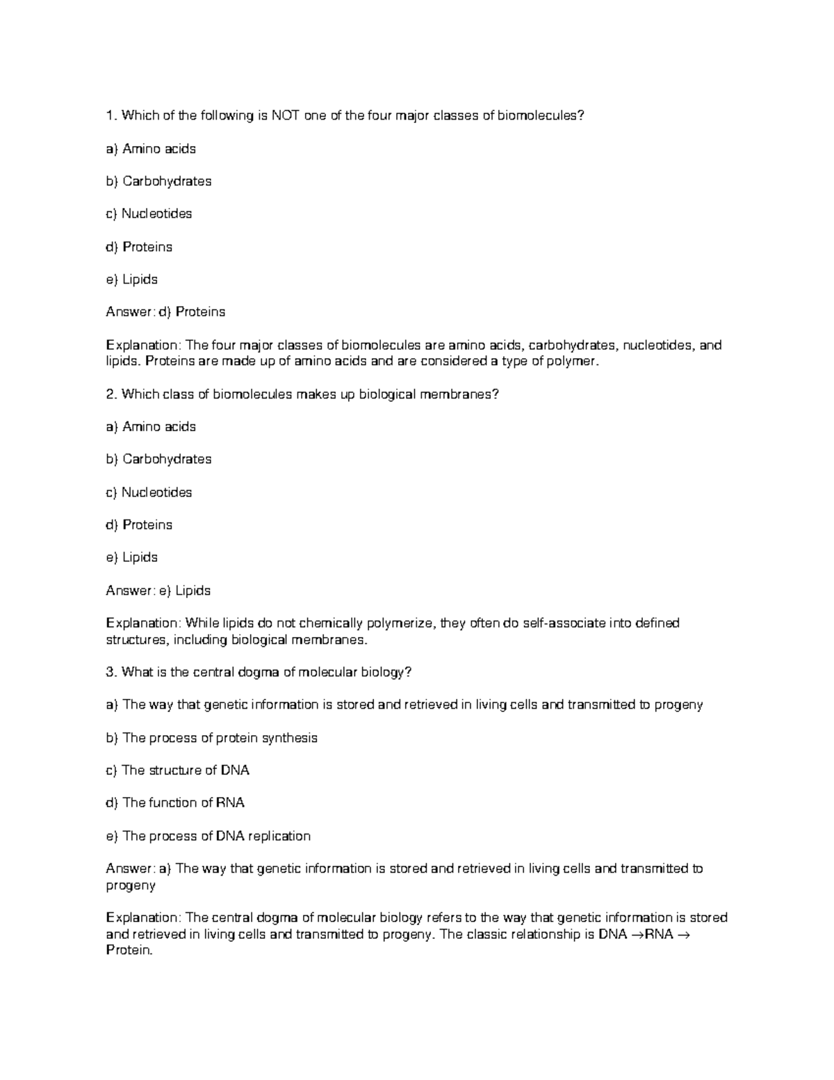 Chapter 2 Notes MCQ - Which of the following is NOT one of the four ...