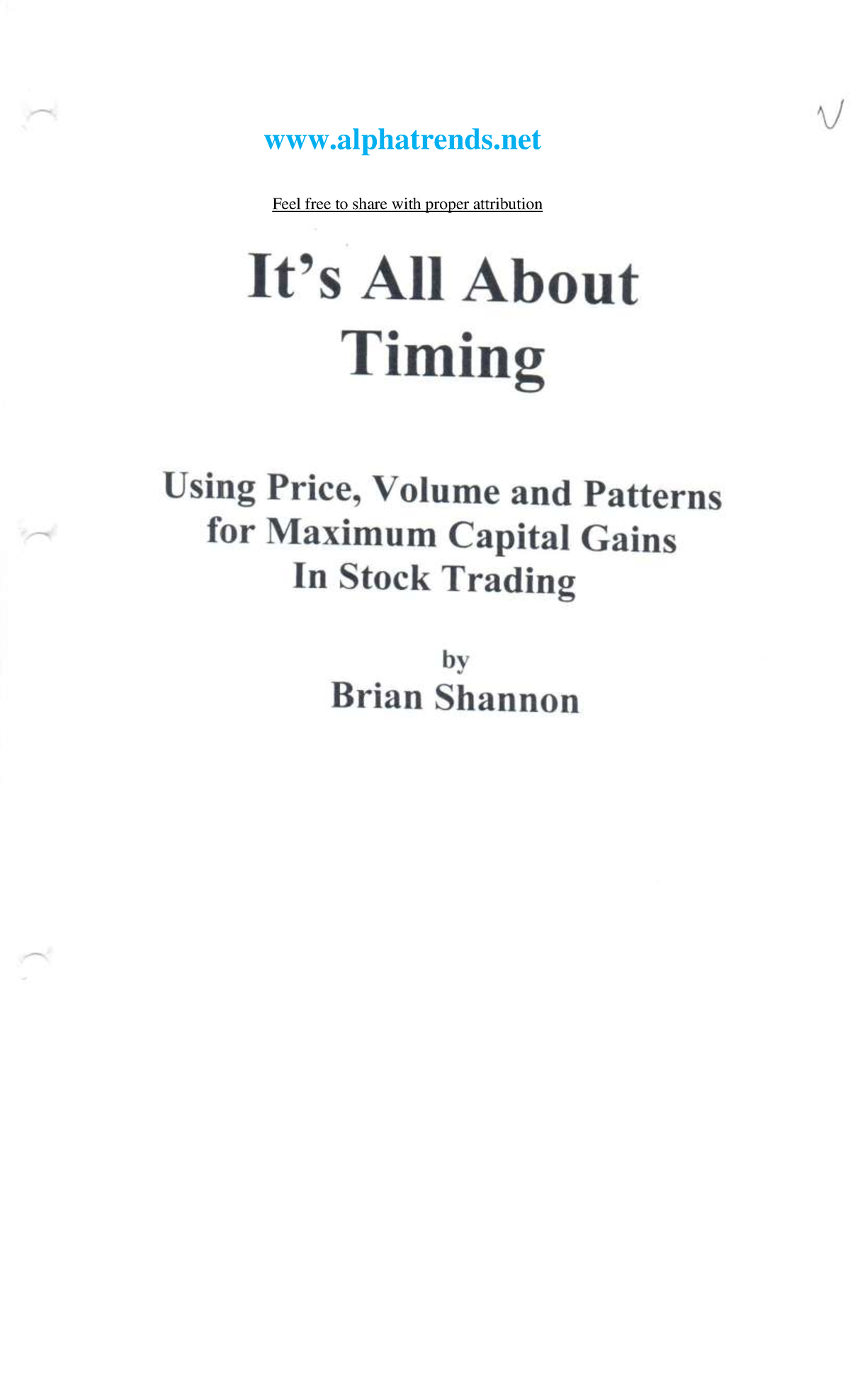 Toaz - Design Technology SL - alphatrends Feel free to share with ...