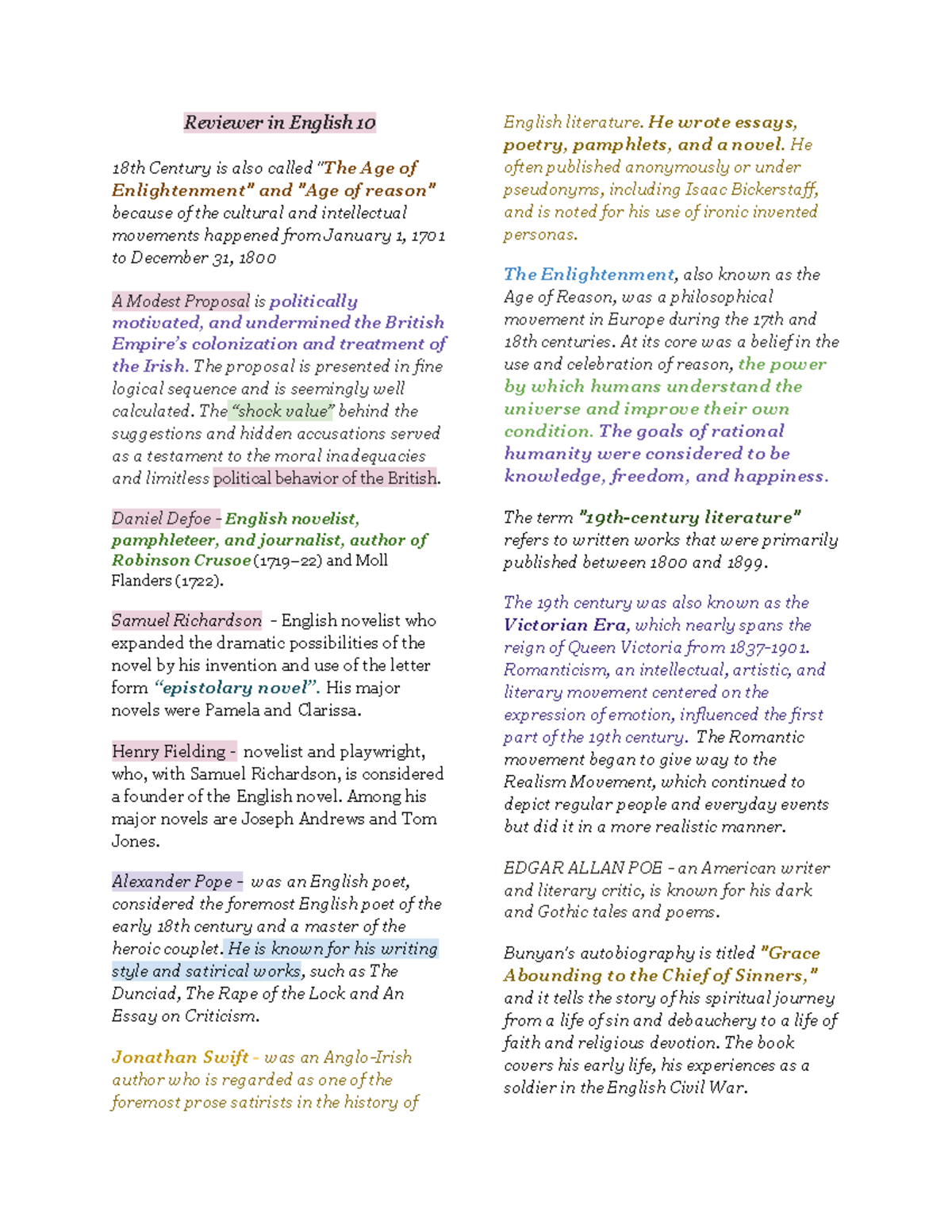 Reviewer in English 10 - The proposal is presented in fine logical ...