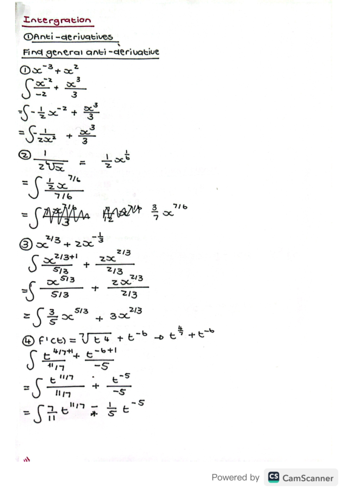 Intergation theory 1 and 2 - MAT100 - Studocu