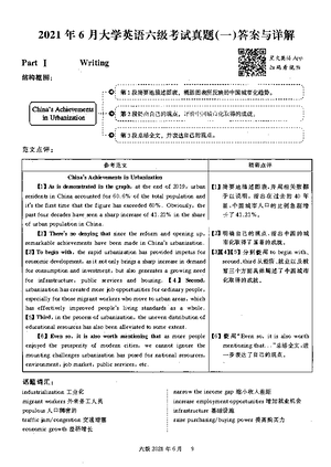 2021 - CET6 - Part I 2021 6 䨀䨀 * ⌀昀i琀昀吀阀 猀񐀀㨀䨀U!