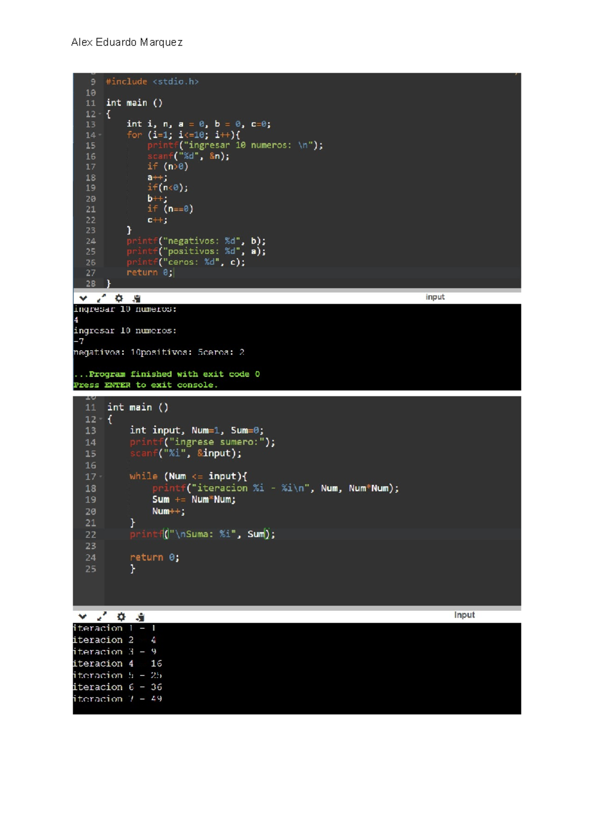 Problemas prog - Lógica y programación estructurada - Alex Eduardo Marquez - Studocu