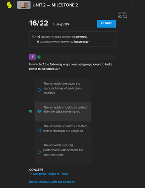 Unit 3 QSO-340 - Sophia Practice - 1 CONCEPT → Monitoring Scope 17/25 that's 68% RETAKE 17 - Studocu