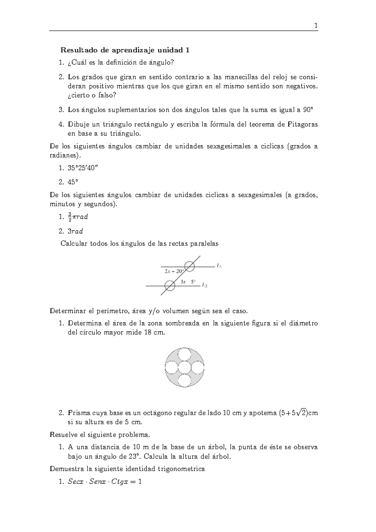 Func. Mat. Resultado de aprendizaje unidad 1 - 1 Resultado de ...
