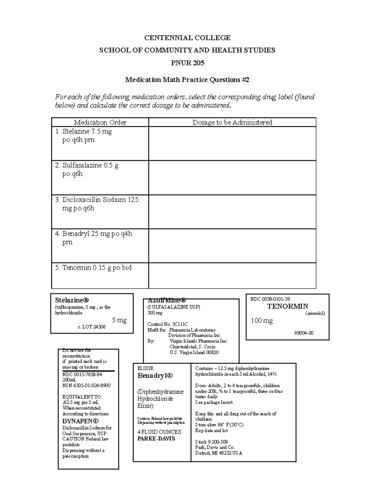 math-dosage-calculation-practice-question-centennial-college-school