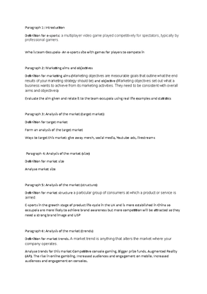 Unit 14 - Customer Service Part A - Studocu