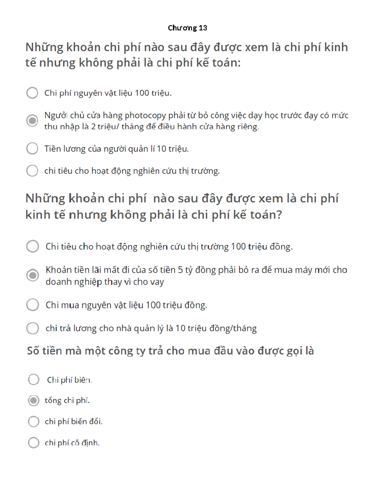 Chương 13 - scorm chương 13 - kinh tế vi mô - Chương - Studocu