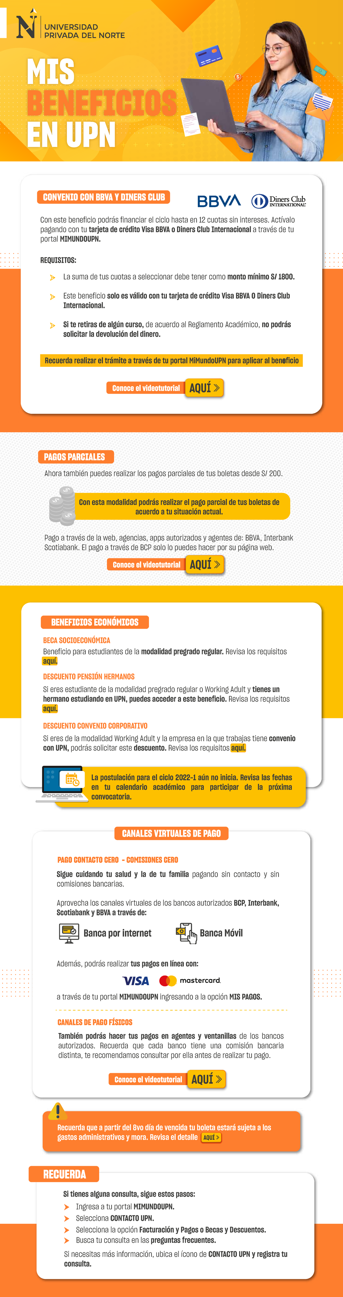 Upn boletin finanzas beneficios 15 09 2021 - PAGOS PARCIALES MIS ...